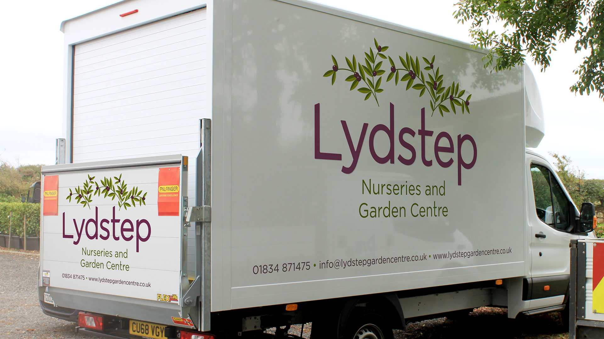 Lydstep Nurseries logo design | Hu Studio
